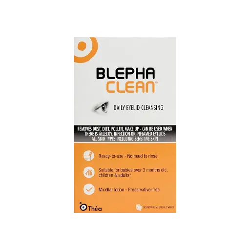 Buy Blephaclean Eyelid Wipes Online - Next Day Delivery Available